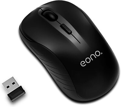 Wireless Mouse for Laptop Computer 2.4G Silent Optical Mouse 1600DPI ...