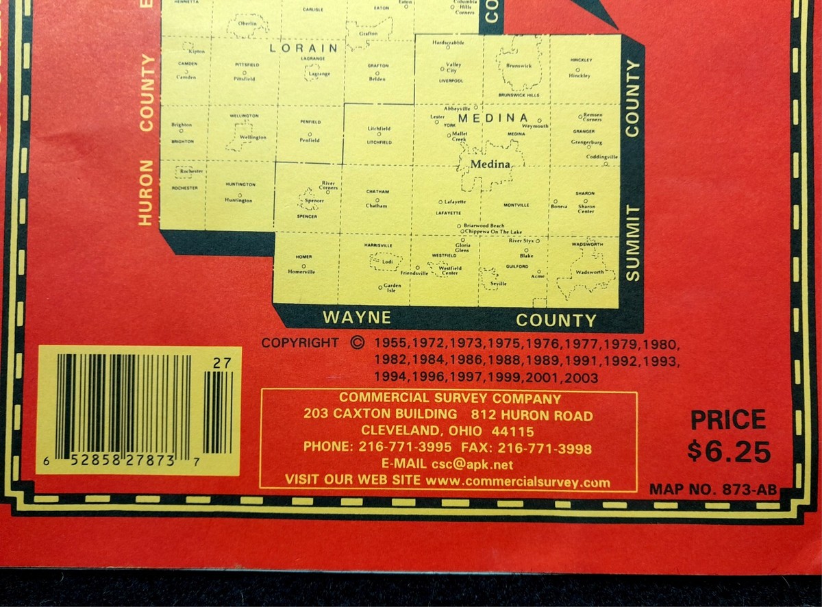 Lorain County Ohio Street Map State And County Maps Of Ohio