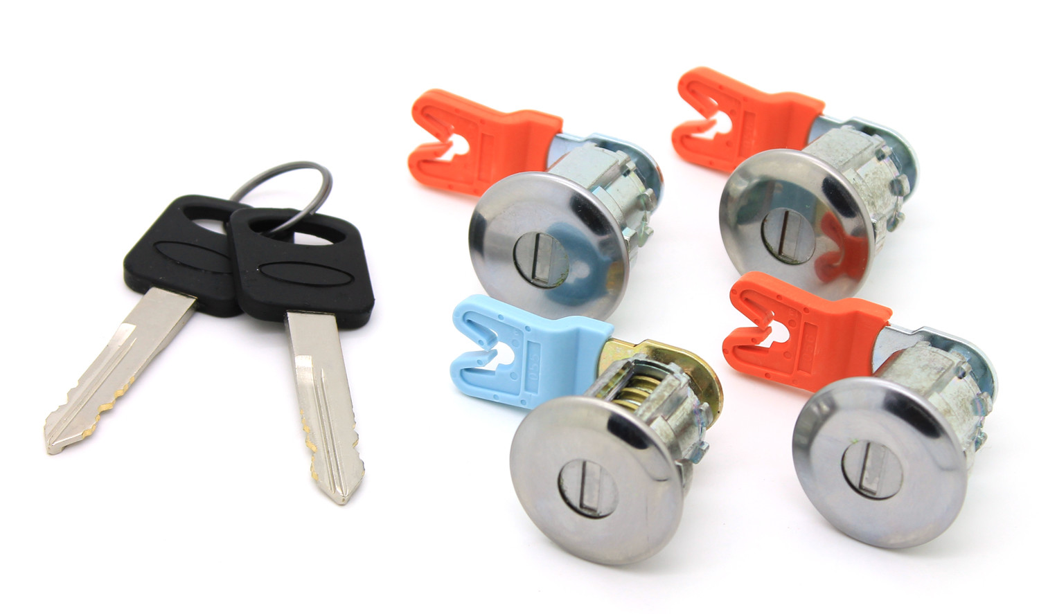 NEW LockCraft 4-Piece Door Lock Cylinder Set w/Keys / FOR FORD ...