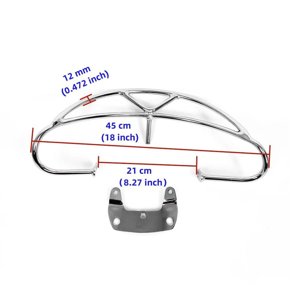 seat grab rail kit Fixed to the rear fender For harley heritage Classic ...