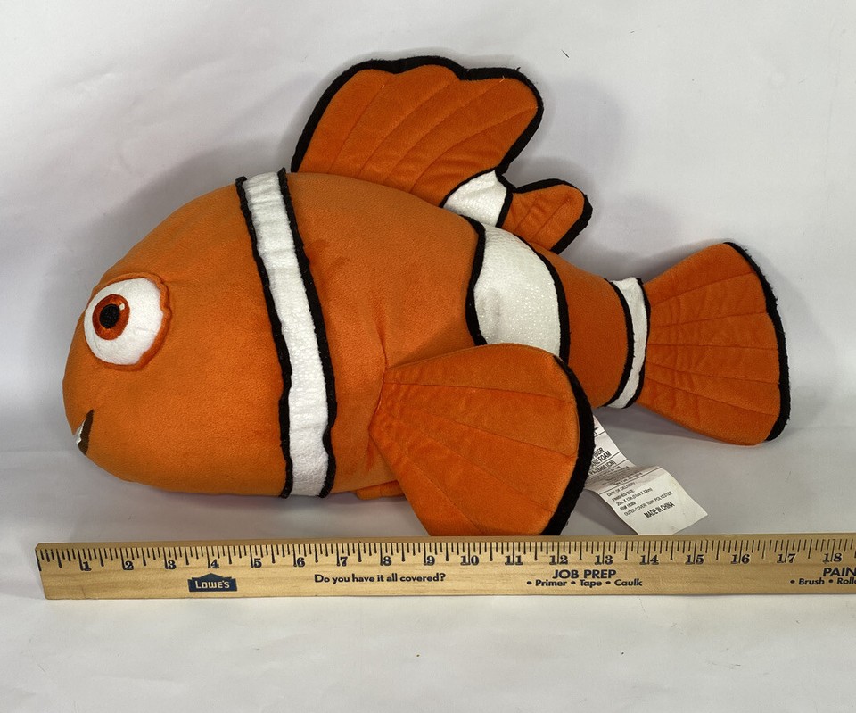 Large Finding Dory Plush Kids Soft Stuffed Toy Doll Clown Fish Disney ...