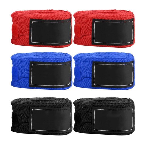 2PCS 5M Cotton Lengthened Boxing Hand Wraps Handwraps Bandages for ...
