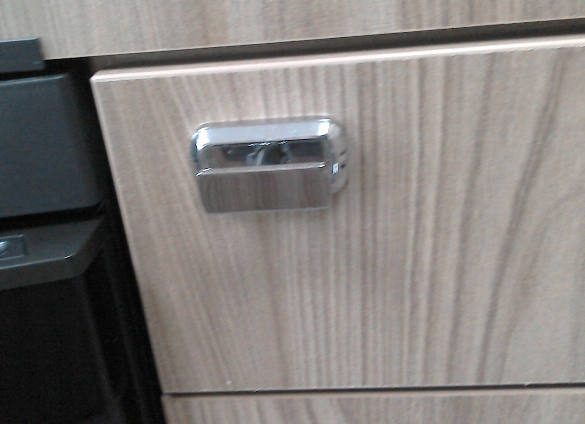 Swift Push Button Chrome Drawer Cabinet Catch Sterling Caravan ...