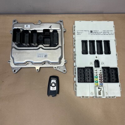 2013-2016 BMW 320i 328i F30 N20 KEY REMOTE DME ECU CAS FEM MODULE SET ...