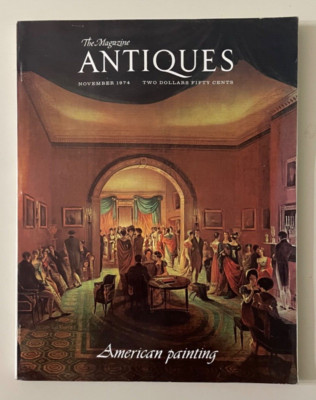 Vintage The Magazine Antiques November 1974 The Tea Party by Henry ...