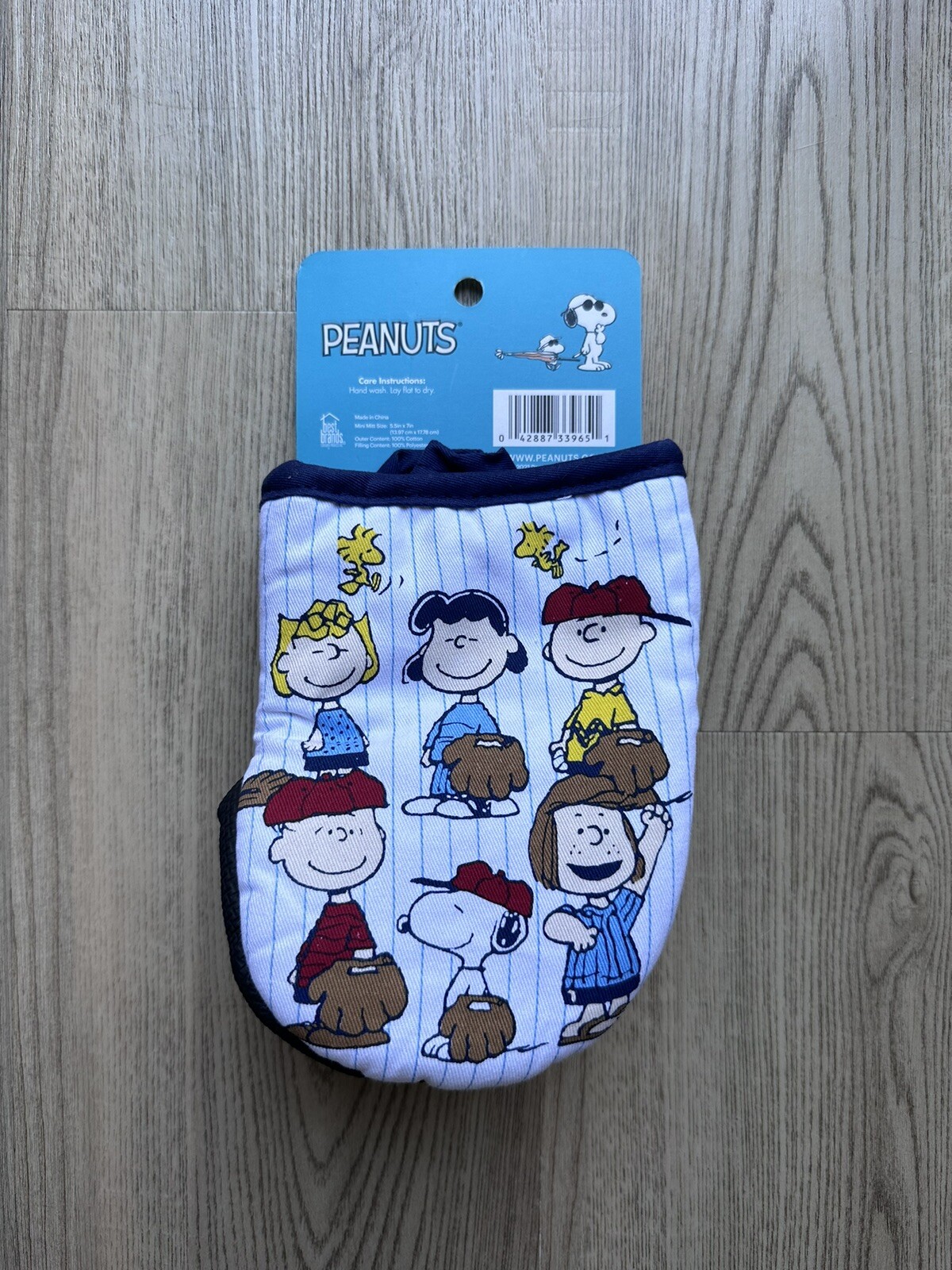 Peanuts Snoopy Kitchen Oven Mini Mitts- 2pk Set New | eBay