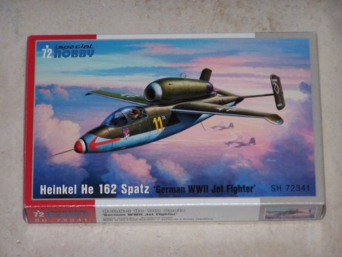 SPECIAL HOBBY 1/72ème HEINKEL He 162 Spatz "German WWII Jet Fighter ...