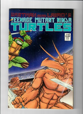 Teenage Mutant Ninja Turtles - #6 Second Print - 1986 - Near Mint Minus ...
