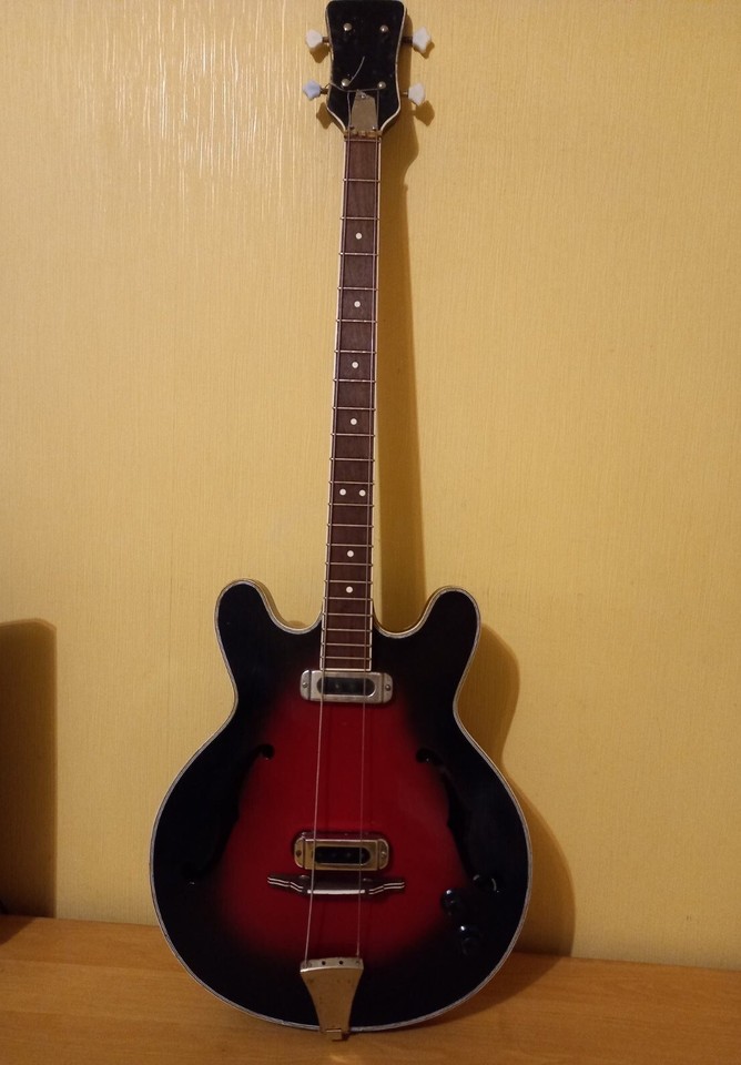 Musima 1657 Bass Guitar GDR Germany 4 String Vintage and Rare Muzima | eBay