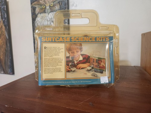 Vintage 1988 Small World Toys Land Rover SUITCASE SCIENCE KIT #7733 | eBay