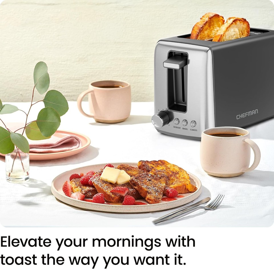 Chefman RJ31SSV3 2 Slice Toaster (Open Box) | eBay