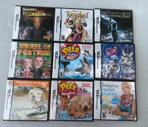 nine nintendo ds games lot | eBay