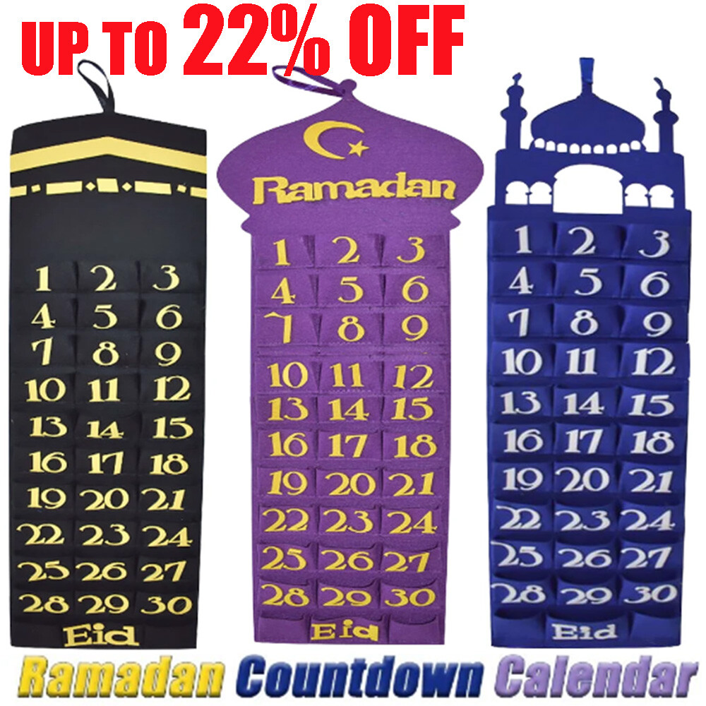 30 Day Countdown Calendar