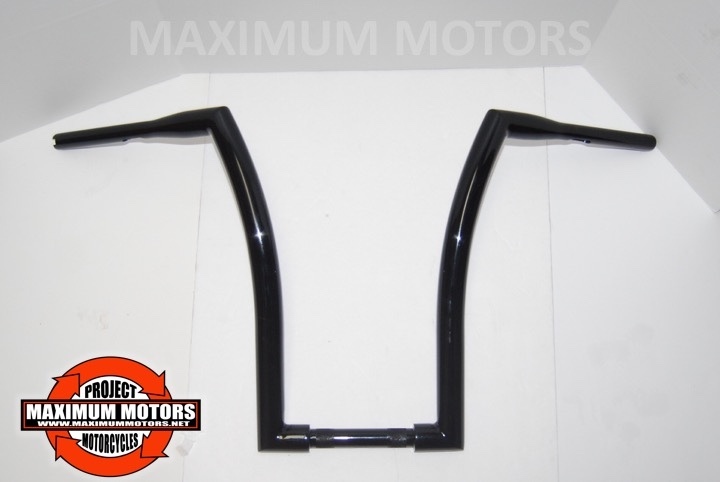 BLACK 1 1/2 CUSTOM 18" APE DNA MONSTER BARS FOR ROADKING ROADGLIDE ...