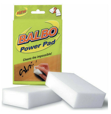 Pack of 2 BALBO Power Pad Cleaning Pad Eraser Magic Cleaning Tool ...