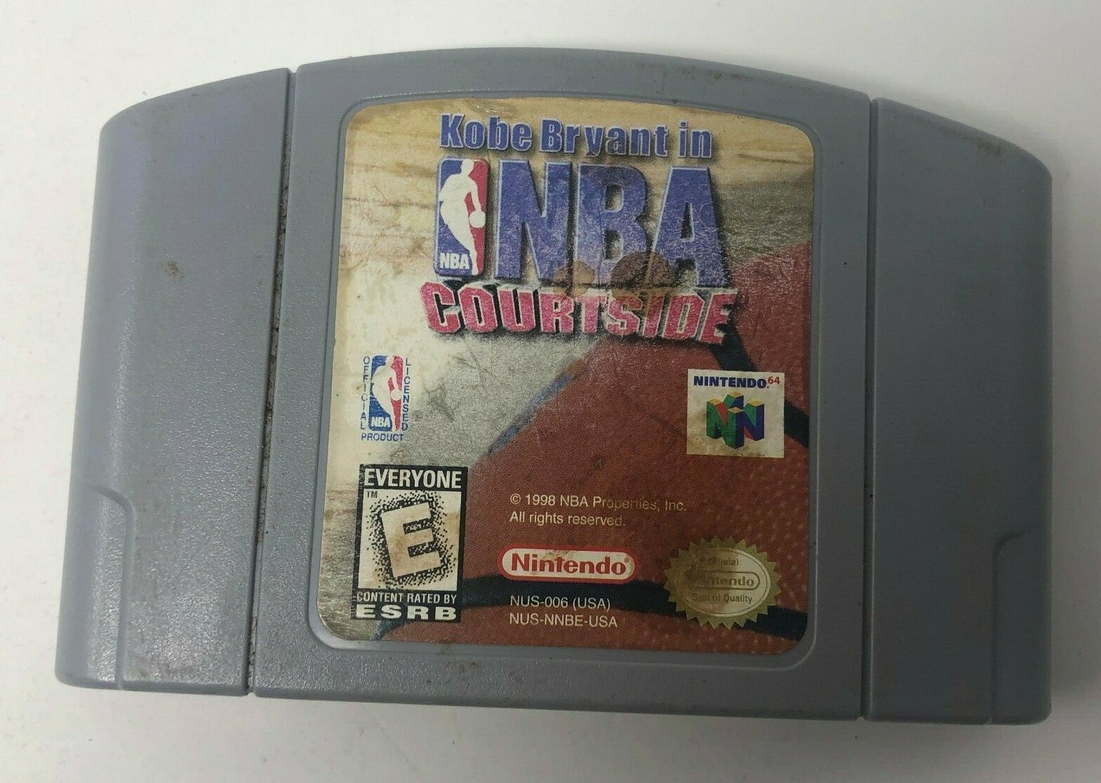Kobe Bryant in NBA Courtside Nintendo 64 1998 N64 Basketball *Free ...