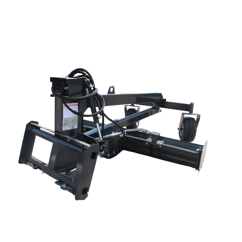 Landhonor 96" Skid Steer Grader Hydraulic Grading Attachment For ...