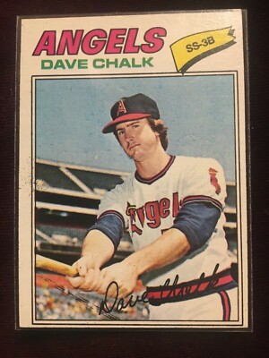 1977 Topps #315 Angels Dave Chalk Baseball Card | eBay