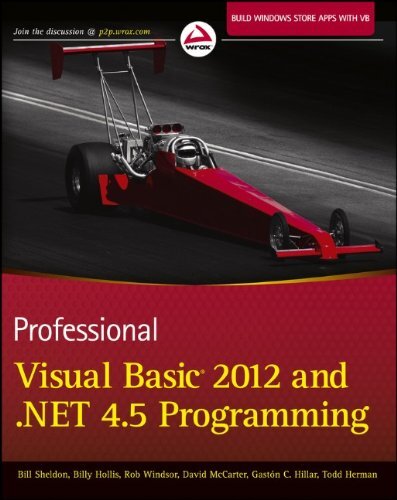 Professional Visual Basic 2012 and .NET 4.5 Programming (Wrox Pr 9781118314456 | eBay
