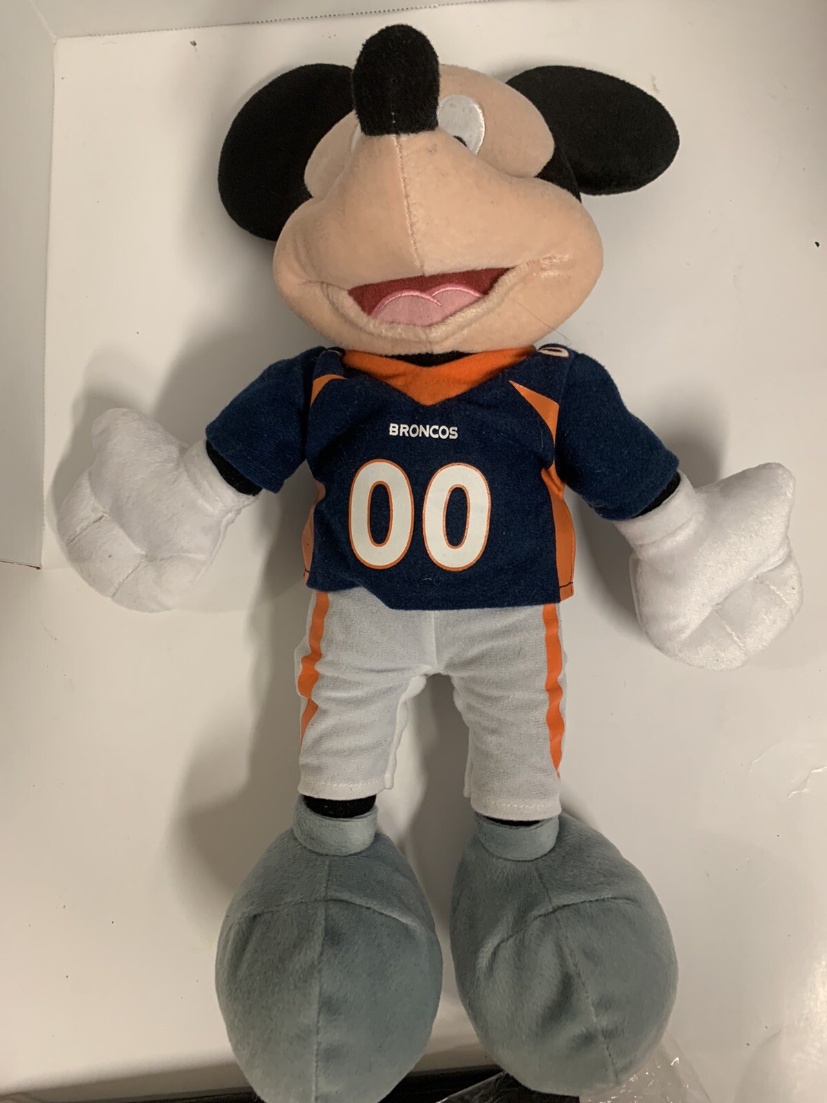 NFL Disney 14” Mickey Mouse Denver Bronco Plush by Northwest Company | eBay