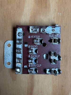 1957 Chevrolet Bel Air, 210, 150 Fuse Panel | eBay