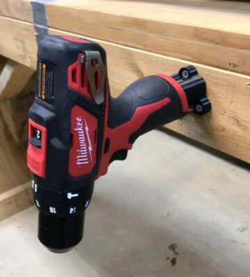 Milwaukee M12 Tool Wall Mount Holder Storage, Organizer, Work Shop, (2 ...