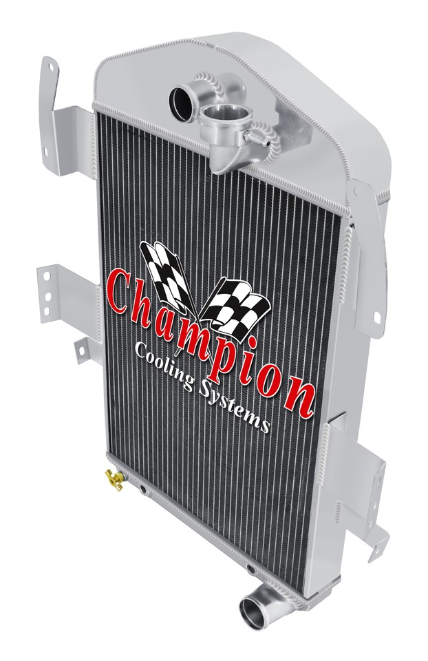 KR Champion 3 Row Radiator Chevy Configuration,14" Fan for 1934 ...