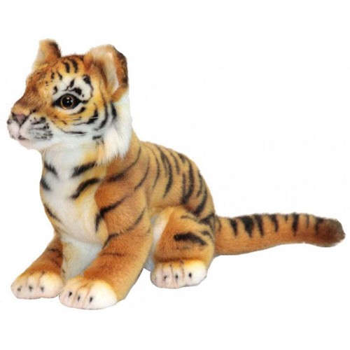 Quality Hansa Sumatran Tiger Cub Soft Plush Toy 28cm for Ages 3 Years ...