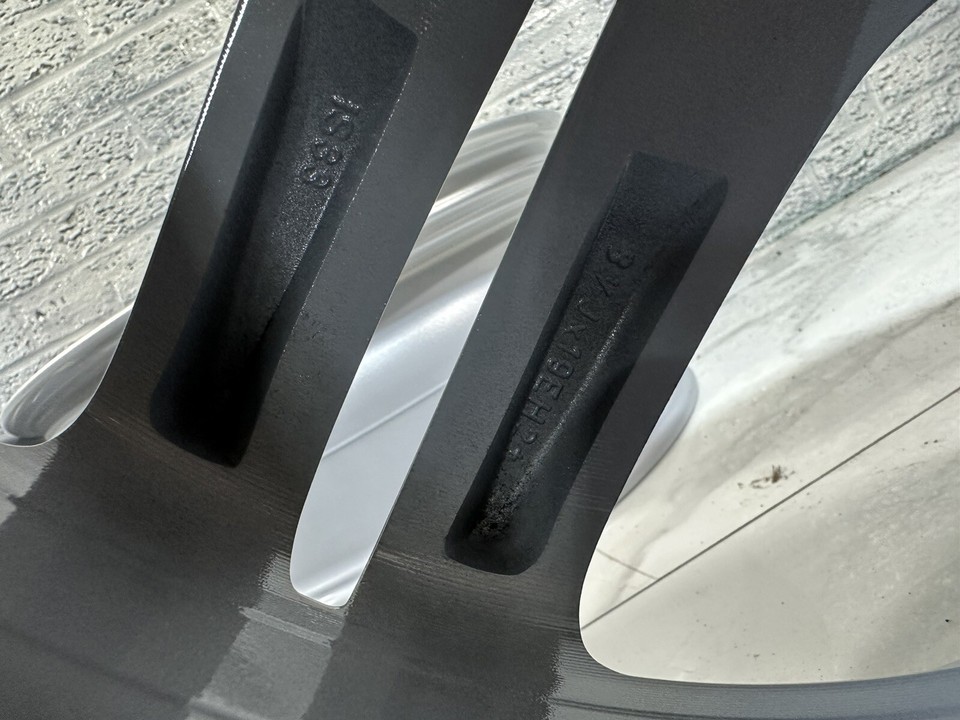 OEM 19" BMW Style 351 Wheels Rims Gloss Silver Refinished F10 518i 535i ...