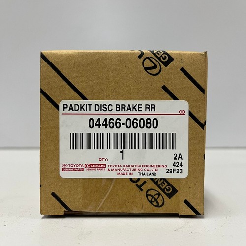Genuine Toyota Camry/Aurion Rear Brake Pads 06/2006 - 04/2015 ...