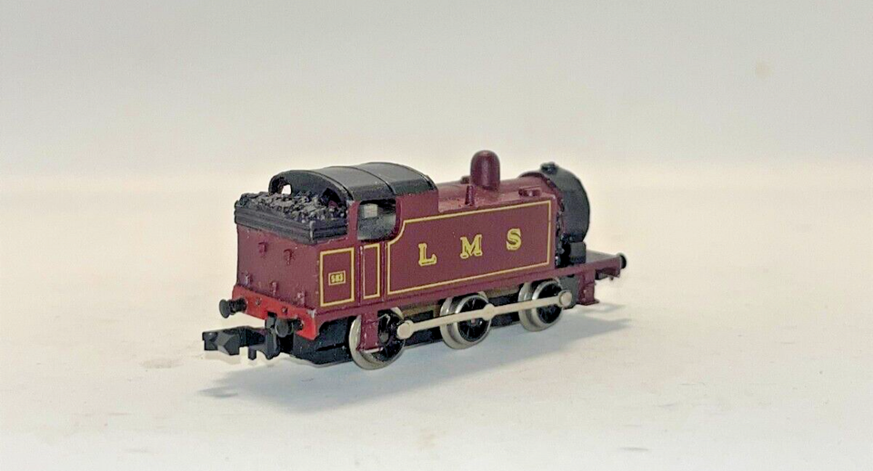 N Scale Graham Farish 583 0-6-0T NE3M Locomotive Maroon Original Box | eBay
