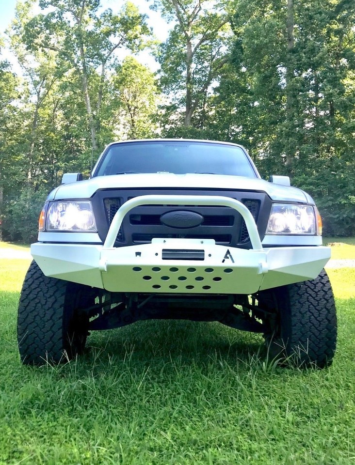 Elite Ford Ranger Modular Front Winch Bumper with Bull Bar 1998-2011 ...