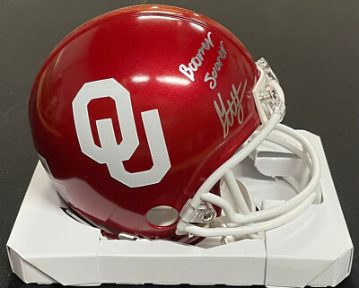 ERIC GRAY SIGNED OKLAHOMA SOONERS RIDDELL MINI HELMET BECKETT COA | eBay