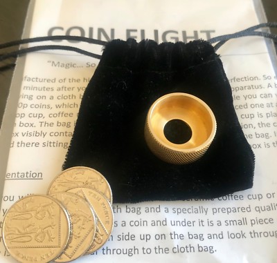 MAGIC COIN FLIGHT - Close up Magic - 10p Coin Magic Trick | eBay