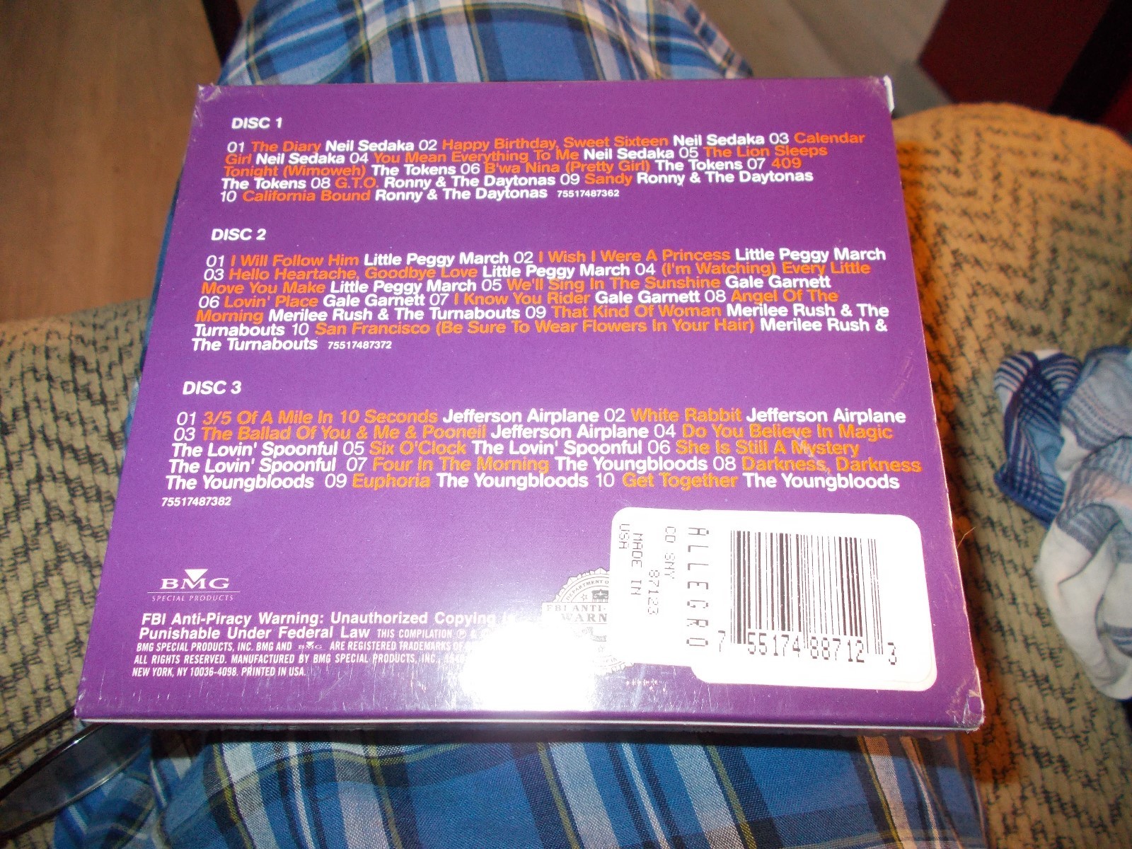 Best of 60's Rock [BMG Special Products] [Box] by Various Artists (CD ...