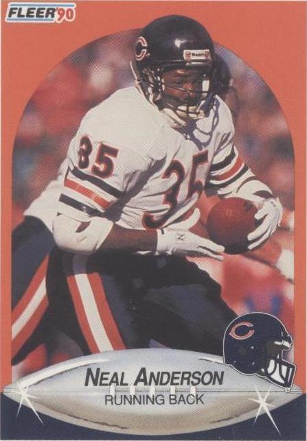 1990 Fleer Neal Anderson #288 for sale | eBay