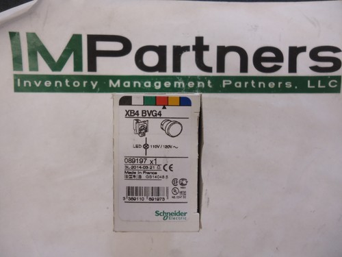 New, Schneider Electric, XB4BVG4, RED COMPLETE PILOT LIGHT 22 PLAINS ...