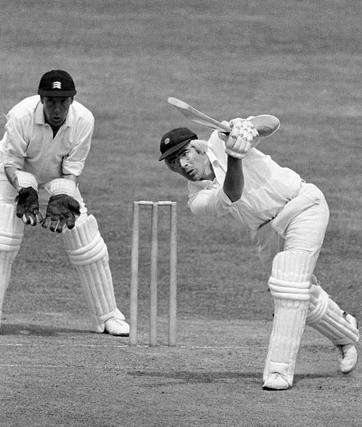Cricket David Steele Batting For Northamptonshire 1975 OLD PHOTO | eBay ...