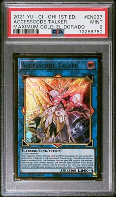 Yu-Gi-Oh! Accesscode Talker, Premium Gold Rare, 2021, MGED-EN037, 1st ...