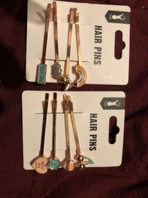 2 Packs Typo Hair Pins Freepost (T015 | eBay