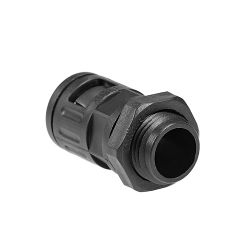 Plastic Ripple Pipe Connector Joint Black for AD13 Corrugated Tube 8pcs ...