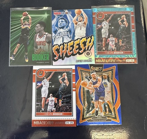 Devin Booker NBA Basketball Card Lot 5: Inserts Parallels Select ...