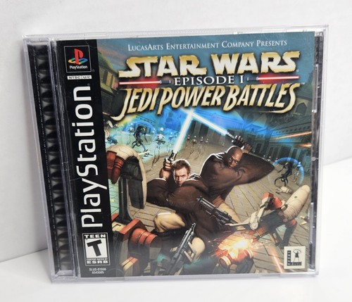 PS1 Star Wars Episode I Jedi Power Battles Sony PlayStation 1 Complete ...