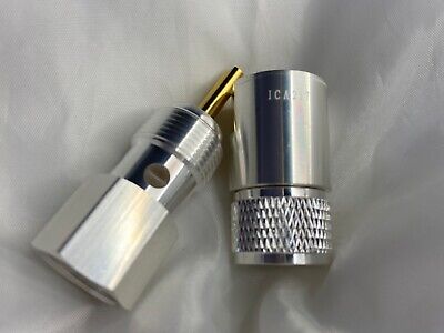 (1) UHF Male PL259 PL 259 FOR RG217 RG 217 Cable RF Connector Adapter ...