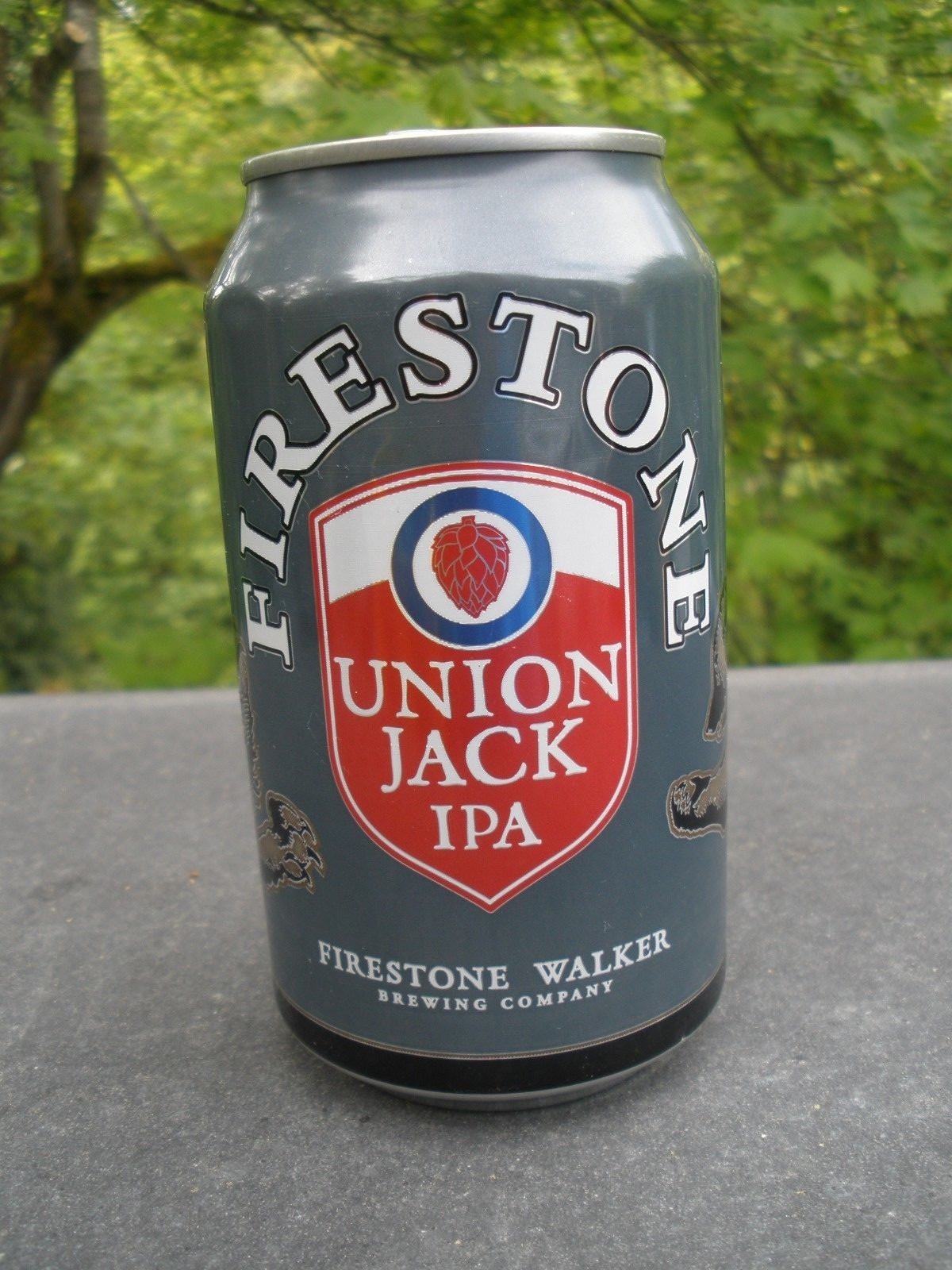 UNION JACK IPA from FIRESTONE WALKER BREWERY, 12 oz BEER CAN + Free ...