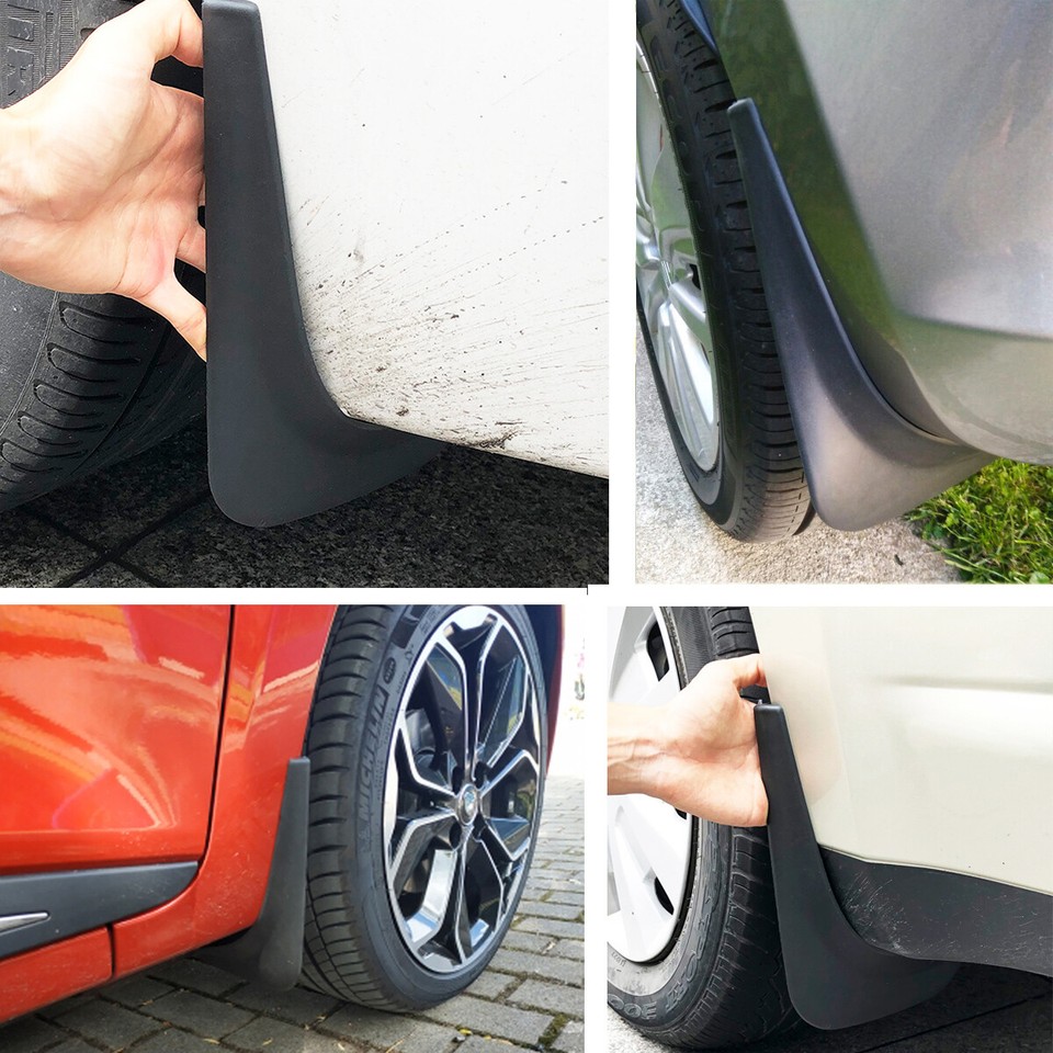 4PCS Car Mud Flaps Splash Guards For Front or Rear Auto Accessories ...