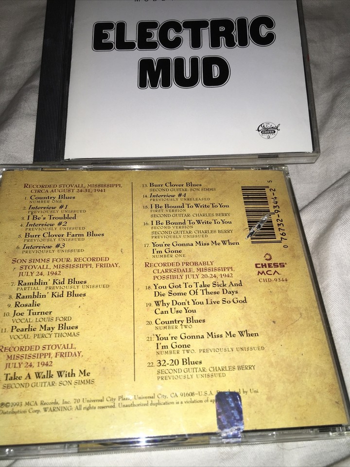 Muddy Waters LOT Electric Mud The Complete Plantation Field Recordings ...