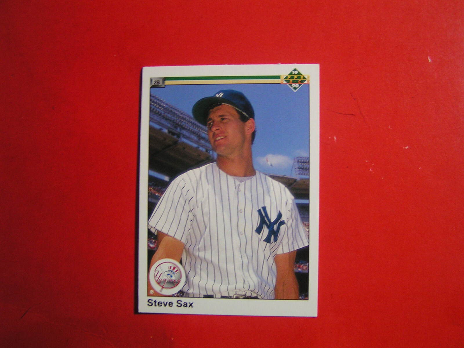 1990 Upper Deck Steve Sax 172 Yankees | eBay