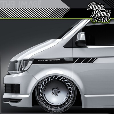 Transporter Wing Vinyl Decal Kit - T4 T5 T6 - Sticker Campers wrap ...
