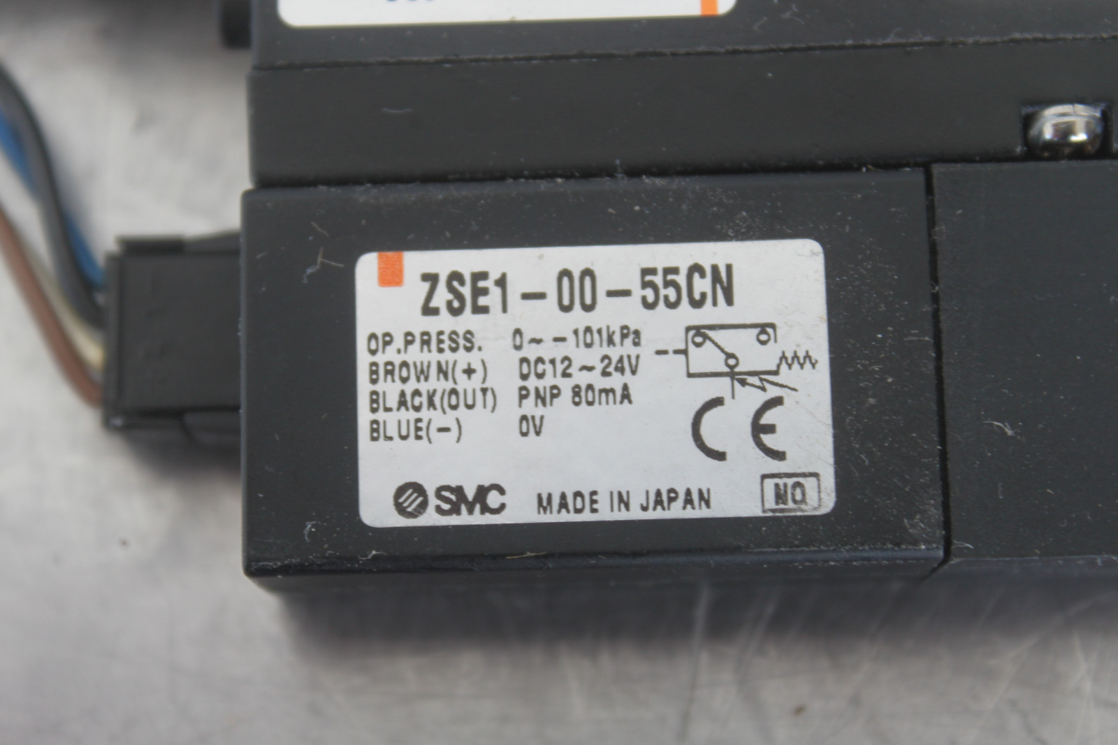 SMC NZM151ST-K5LZ-E55C VACUUM GENERATOR ZSE1-00-55CN VACUUM SWITCH for ...